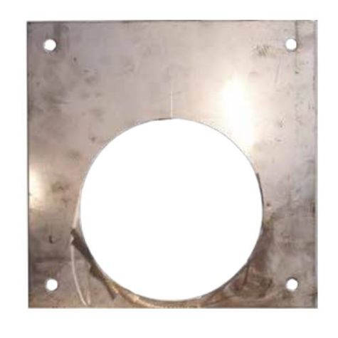 Custom SS Orifice Plate 600 x 600mm | Jaybro