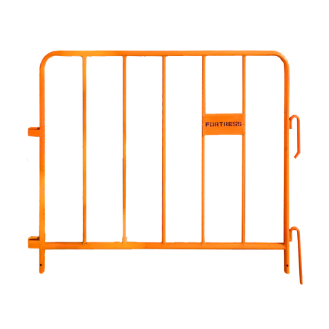 Crowd Control Barrier Orange 1.2m x 1.1m