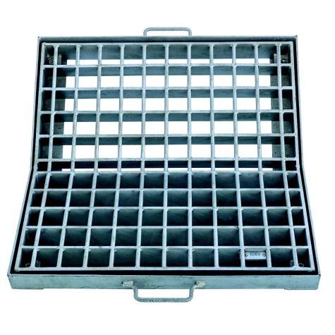 RMS Class D SK Vee Gully Grate and Frame, Double. | Jaybro