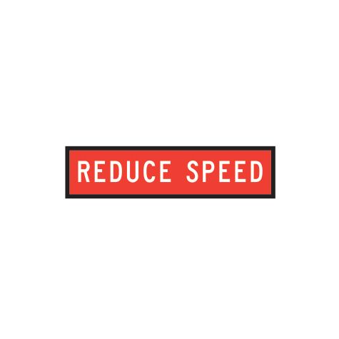 Reduce Speed (Tc1220) Queensland Corflute Multi Message Sign | Jaybro