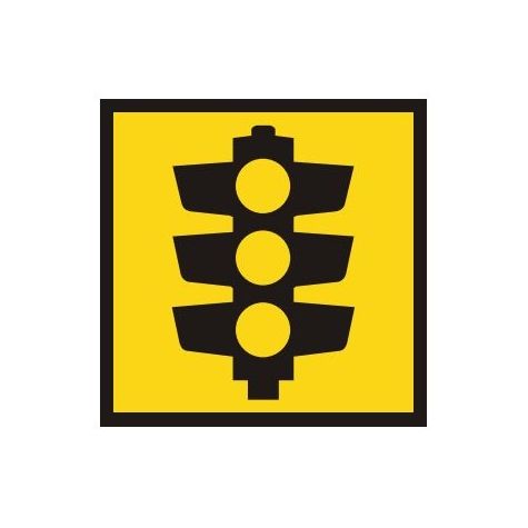 Traffic Light Symbol (Tc1216) Corflute Multi Message Sign | Jaybro