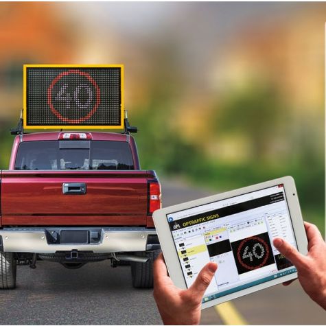 Size C - Colour Variable Message Sign Vehicle Mounted | Jaybro