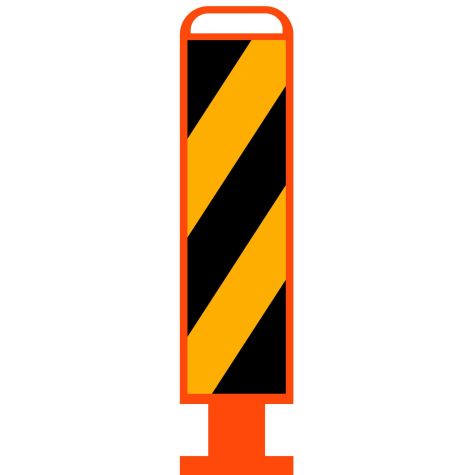 Versikerb Separation Kerb - Right Delineator Lane Separator Paddle ...