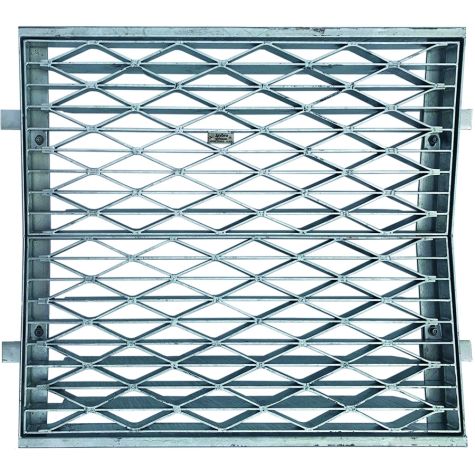 VGGF - Bullnose Vee Gully Grate & Frame Weave Style | Jaybro