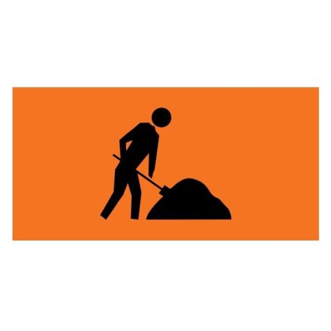 Worker Pictogram (Mms-Adv-52B) Wa Mutli Message Sign | Jaybro
