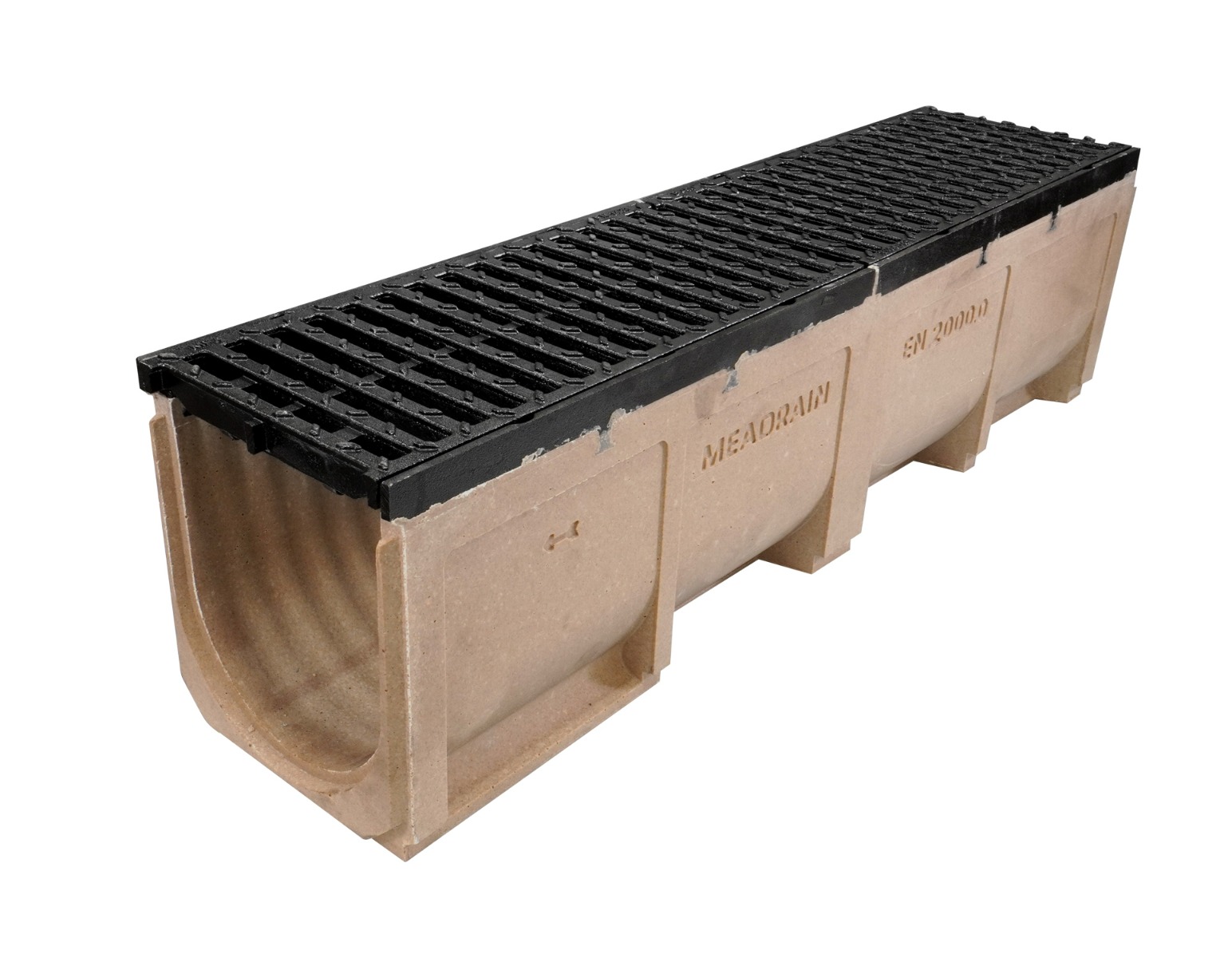 MEA Drain Supreme C2000 CI Edge Polymer Concrete Channel 280mm Total ...