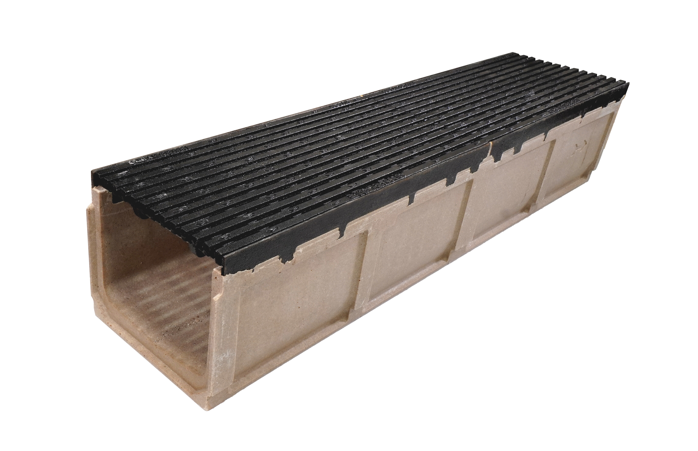 MEA Drain Supreme C3000 CI Edge Polymer Concrete Channel 330mm Total ...
