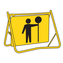 Prepare To Stop Swing Stand Sign | Jaybro