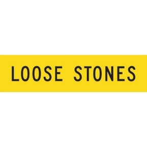 Loose Stones Class 1 Corflute 1200 x 300 mm | Jaybro