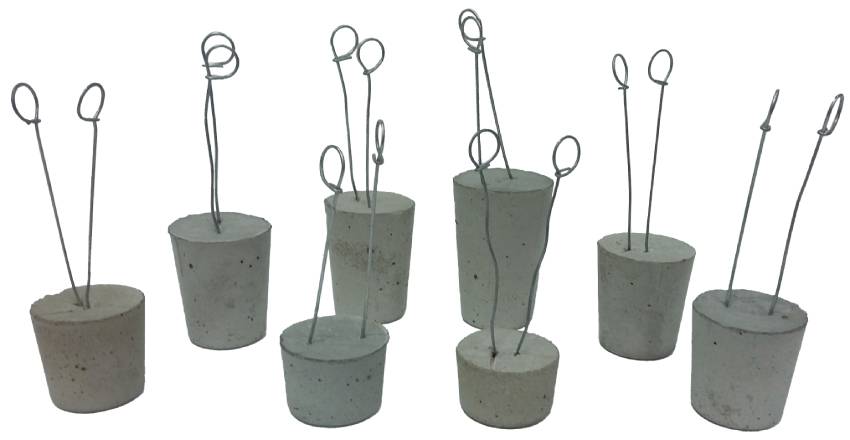 Max Frank Round Concrete Spacers with wire 100mm | Jaybro