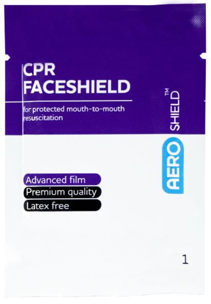 CPR Face Shield, Disposable With Non-Ret| Jaybro
