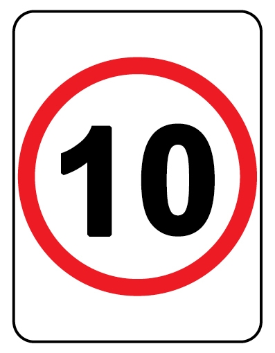 10Km/h Class 1 Aluminium 450 x 600mm | Jaybro