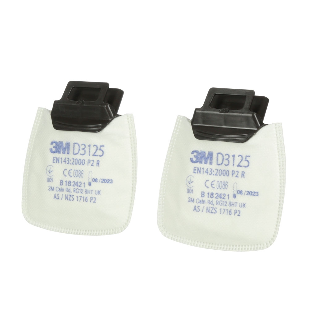 3M Secure Click Particulate Filter P2, 1 Pair | Jaybro