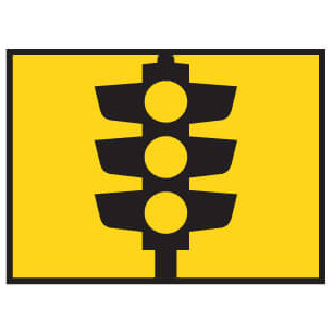 Traffic Lights Boxed Edge Signage | Jaybro