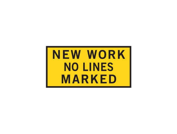NEW WORK NO LINES MARKED 1200 x 900mm | Jaybro