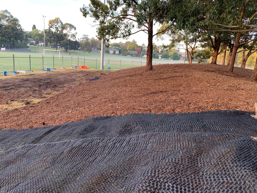 Local Park improved with SeedMat | Jaybro - Blog