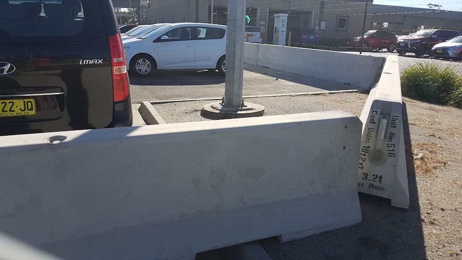 DB80 Concrete Barriers for Melbourne Airport | Jaybro - Blog