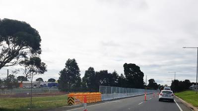 Barriers with Anti-Gawk Screens for Melbourne Project | Jaybro - Blog