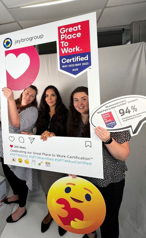 Jaybro Group Certified as Great Place to Work®! - Blog