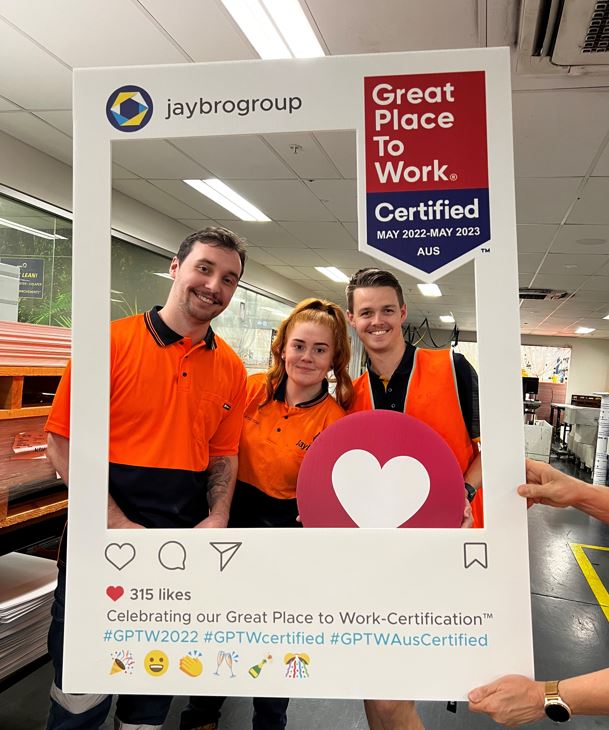 Jaybro Group Certified as Great Place to Work®! - Blog