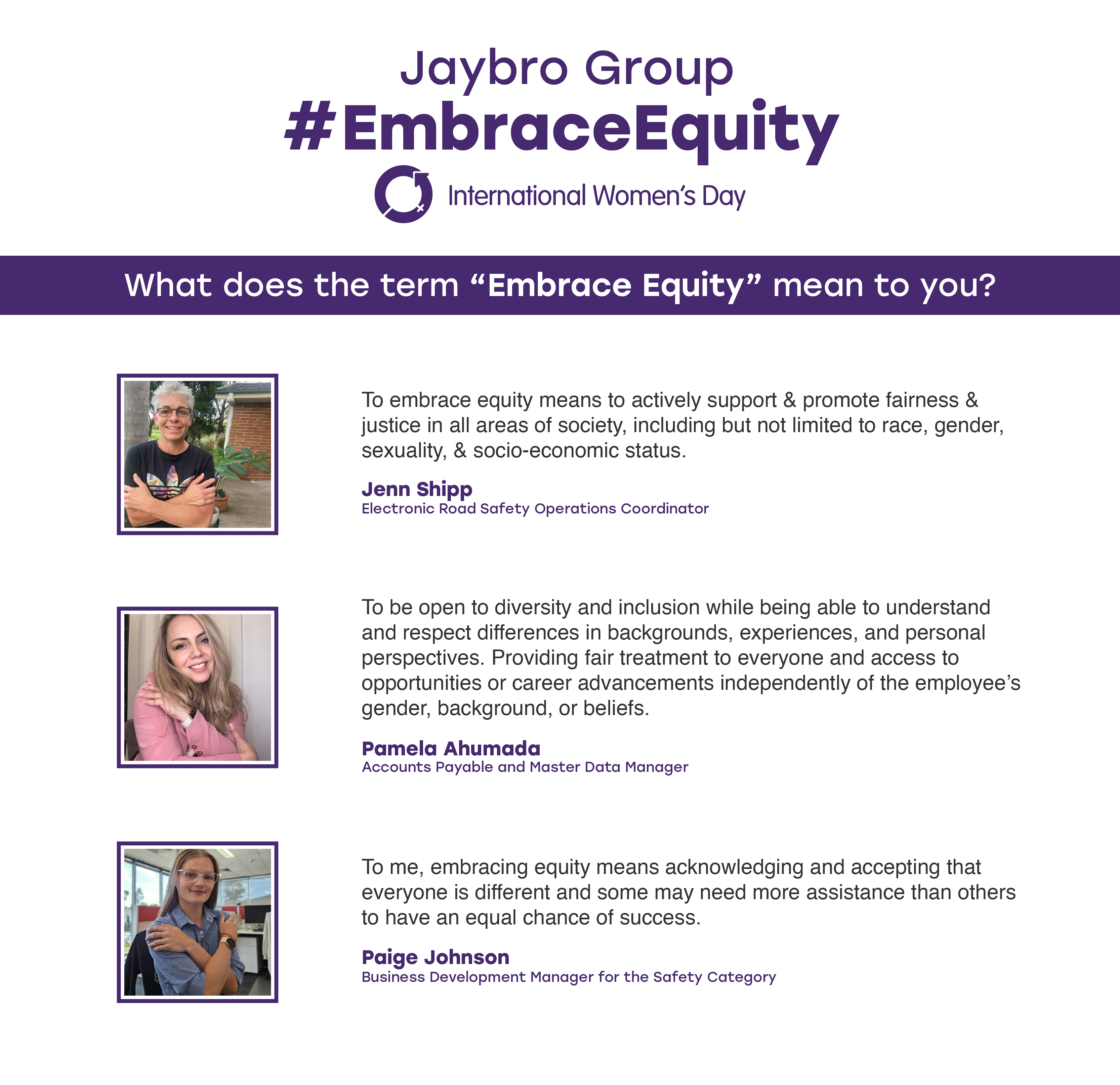 Embracing Equity: How Jaybro is celebrating International Women's Day 2023 - Blog