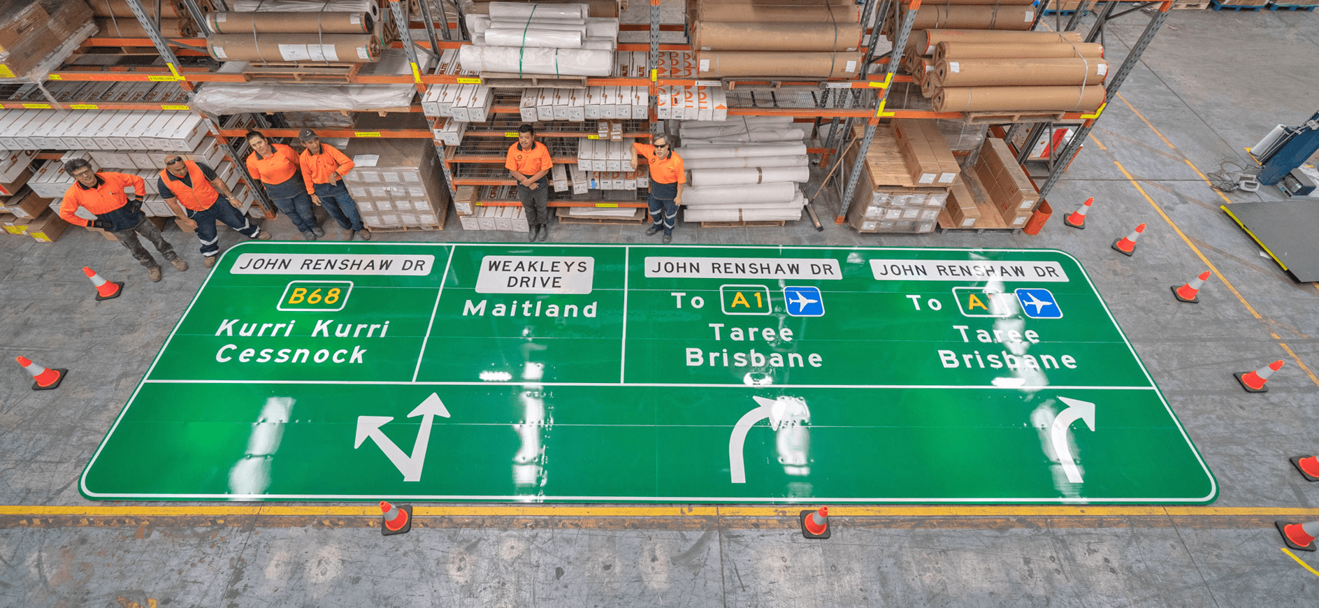 Custom Guide Signs for Australian Roads | Jaybro