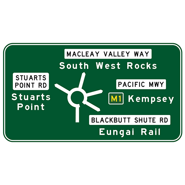 Custom Guide Signs for Australian Roads | Jaybro